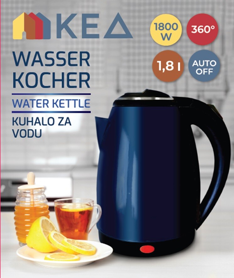 GRELNIK VODE INOX MODER 1,8L – ROX Slovenija